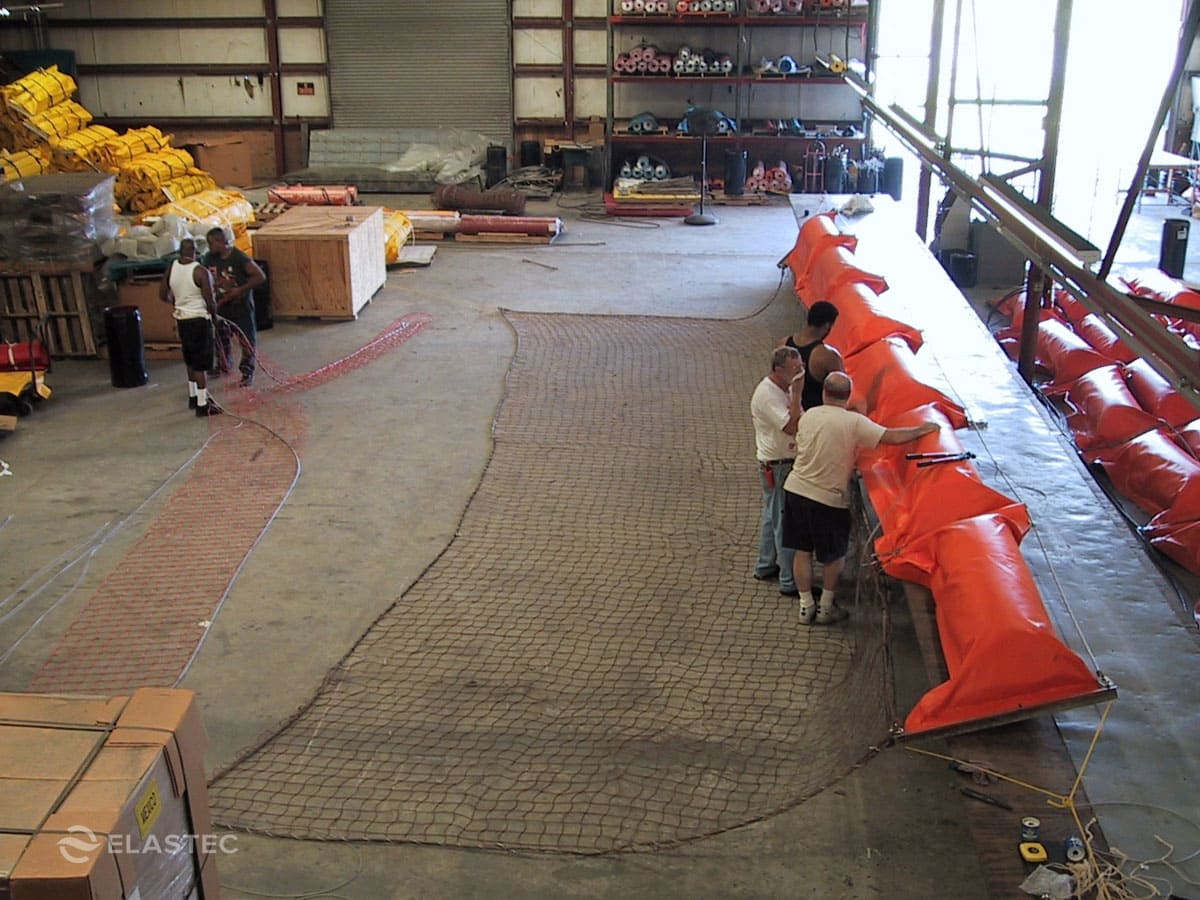 Floating boom net - CIPEX EPS S.L.